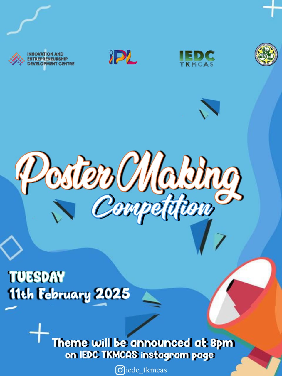 Poster Making Competition on 11th February 2025 – TKM College of Arts ...
